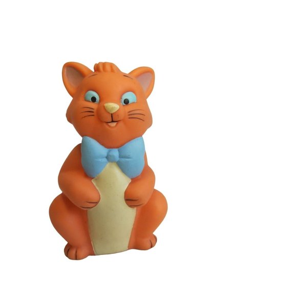 Disney | Toys | Disney Aristocats Rubber Toy Squeaker Cat Kitten Bath ...